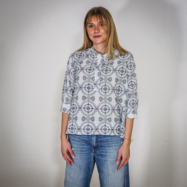 Bluse mit Effekt.