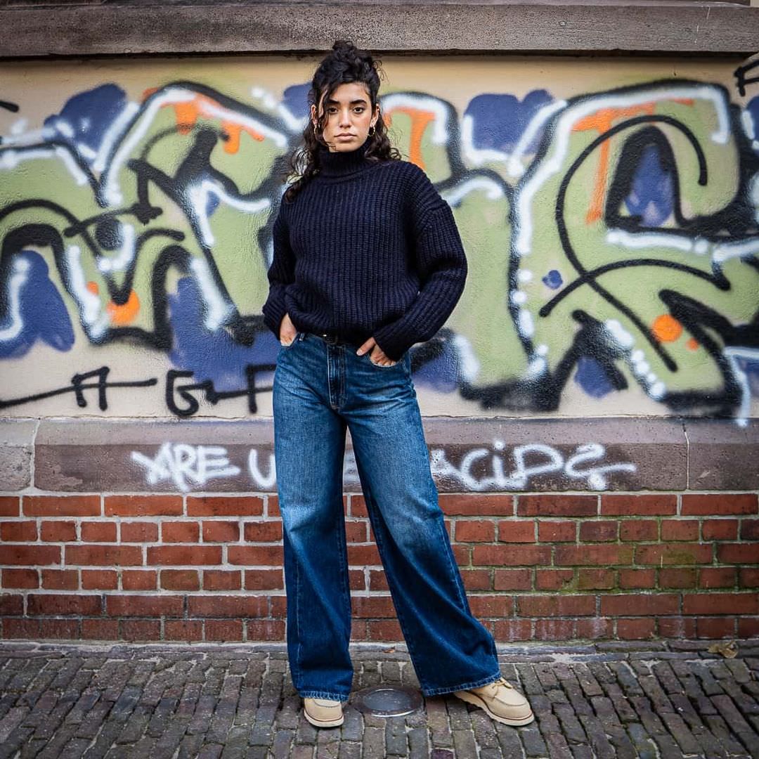 Die Blue-Jeans.